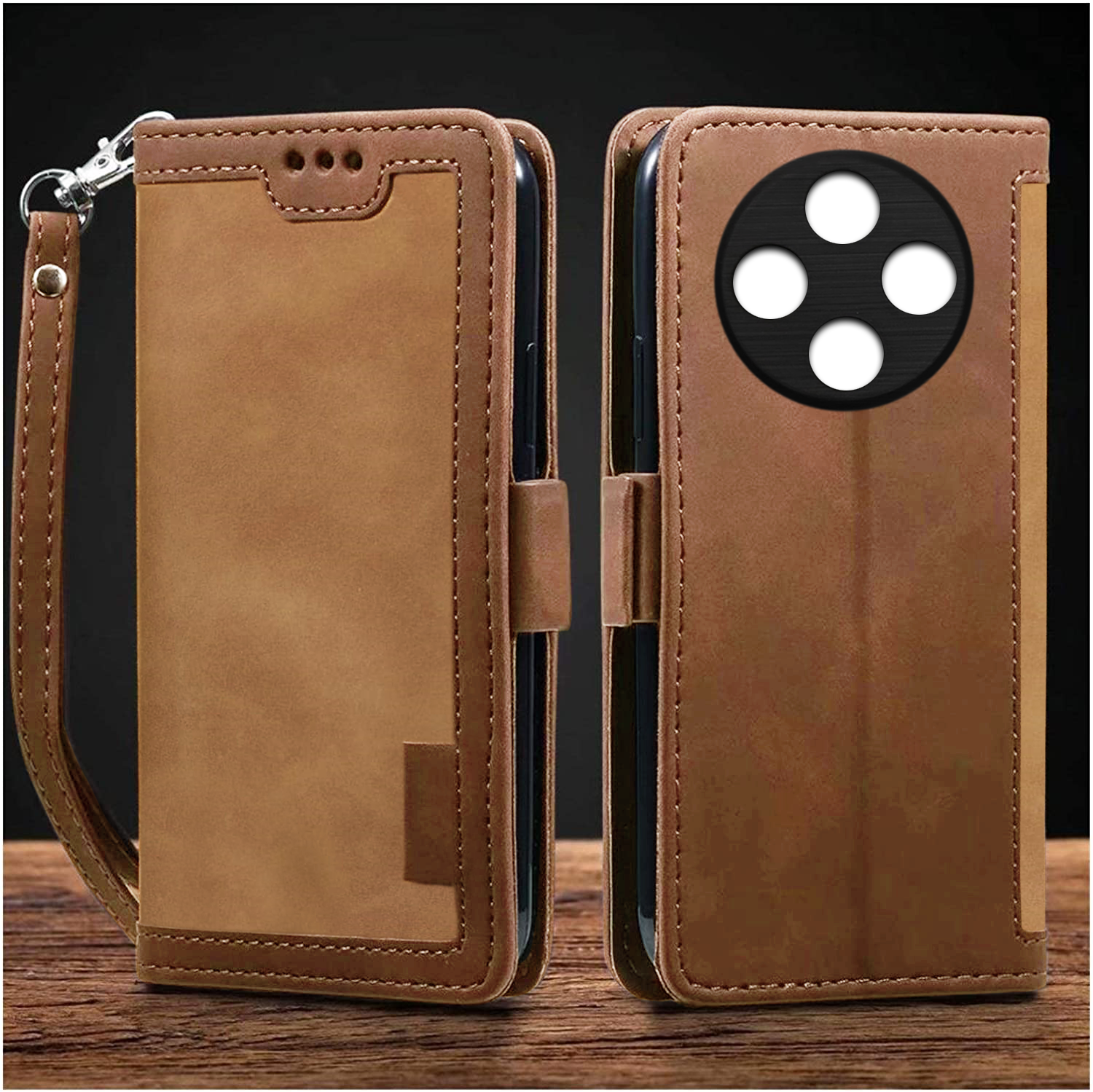Oppo F27 Pro Plus PU Leather Wallet Flip Cover Case By Excelsior